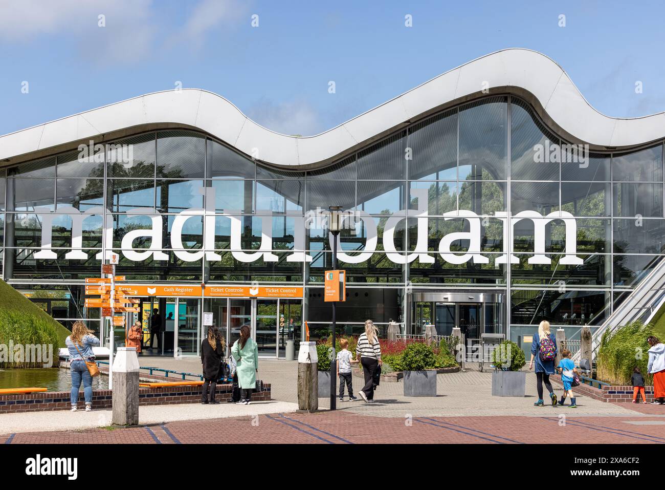 The entrance of Madurodam, Den Haag, The Netherlands Stock Photo - Alamy