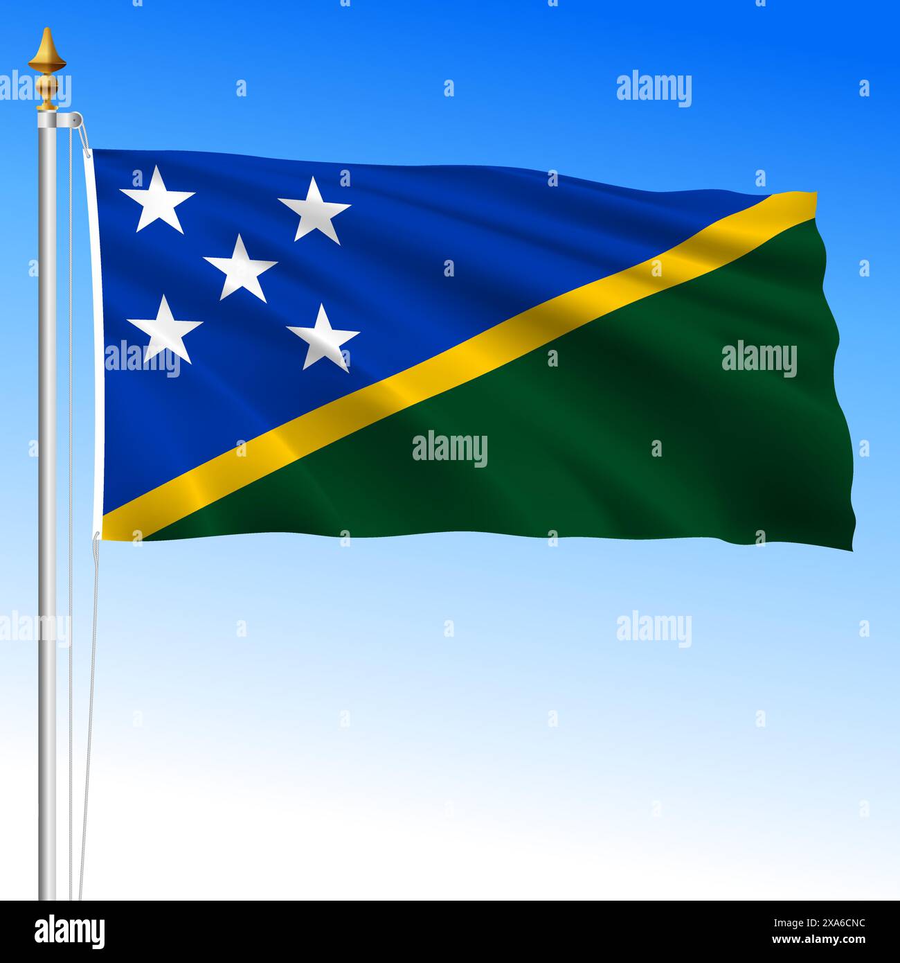 Coat of arms of the solomon islands Stock Vector Images - Alamy