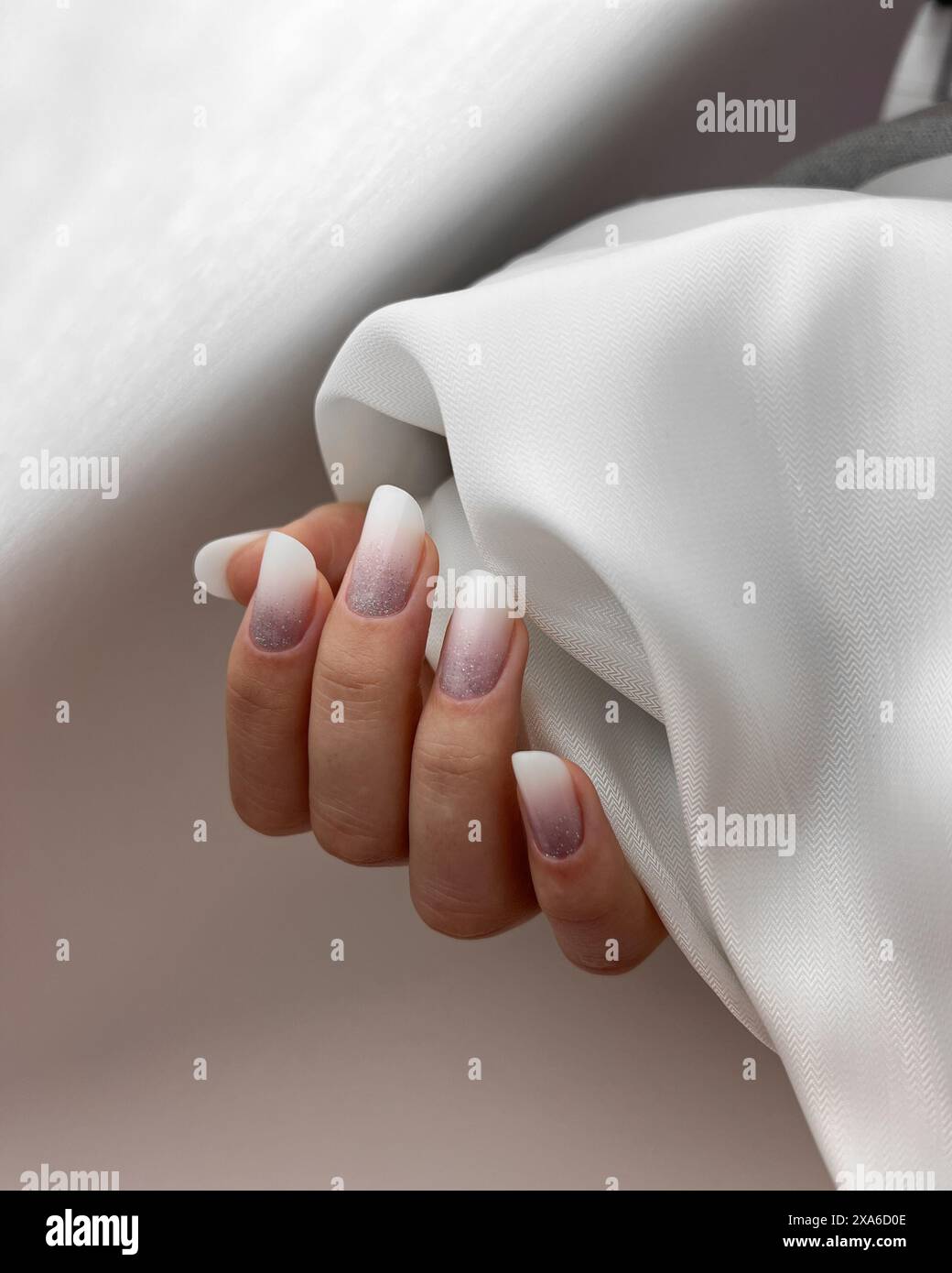 Hand with manicure hi-res stock photography and images - Alamy