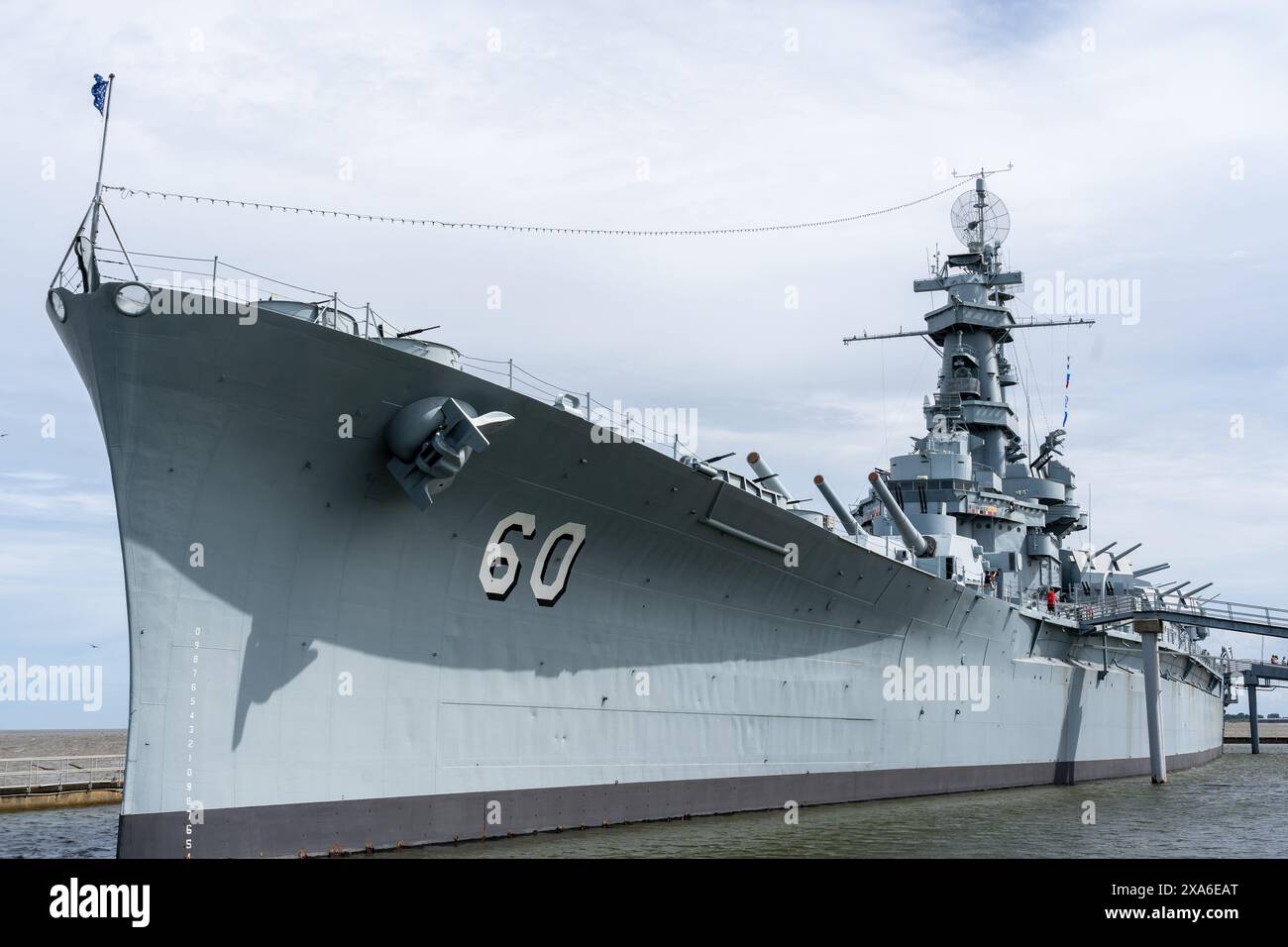 The USS Alabama Battle Ship in Mobile Alabama USA Stock Photo - Alamy