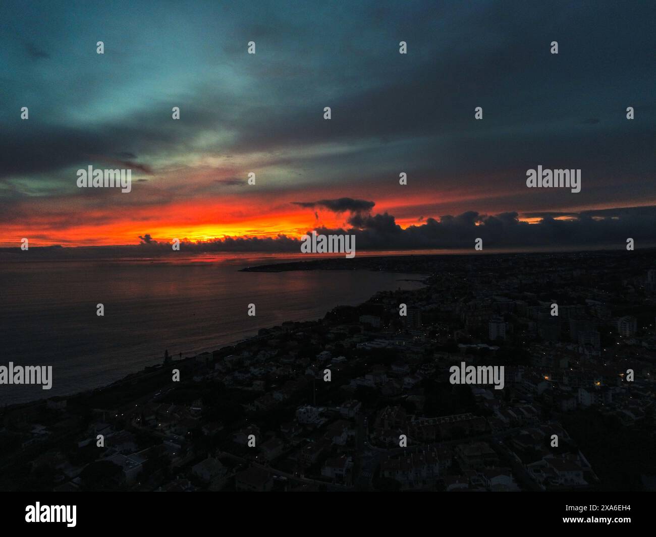 Cascais portugal stunning beach sunset hi-res stock photography and ...