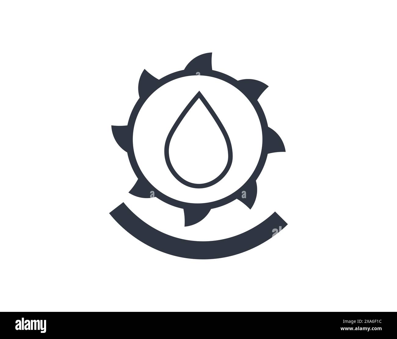 Separator drive oil symbol Stock Vector Image & Art - Alamy