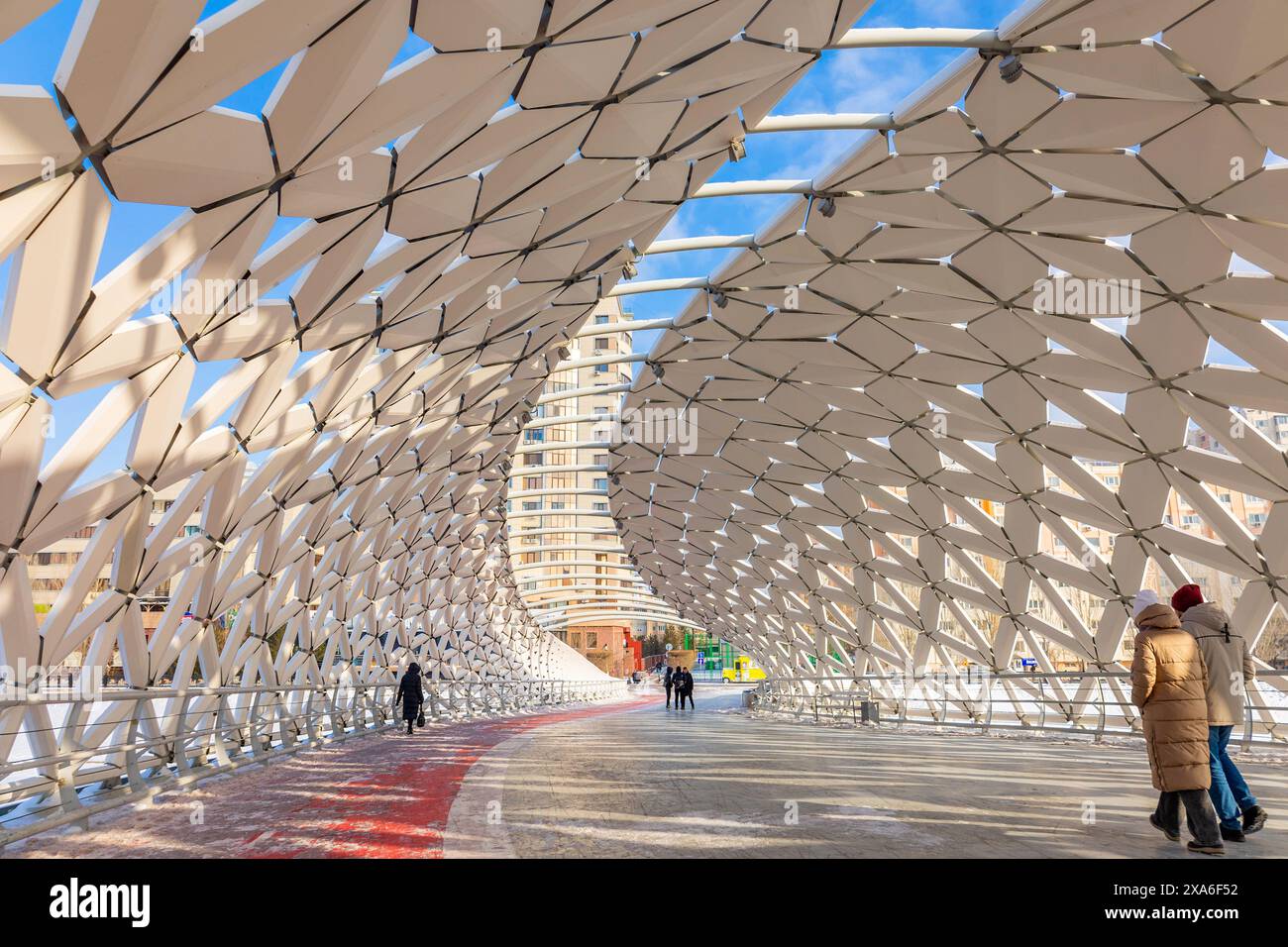 Astana, Kazakhstan - November 23, 2022: Modern architectural urbanistic ...