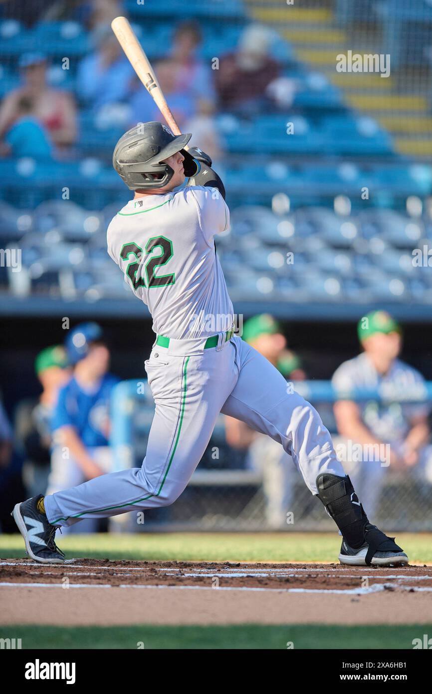 Greensboro Grasshoppers Nick Cimillo (22) during a game against the ...