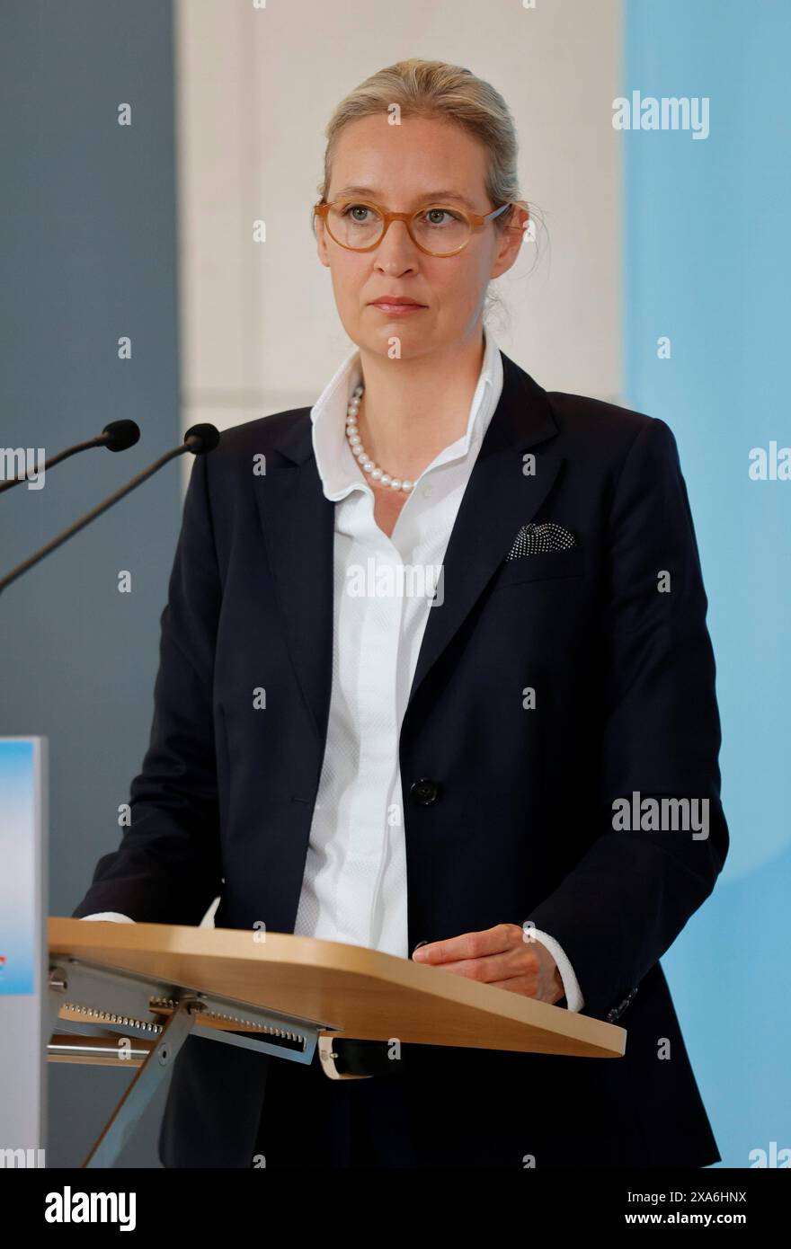 Dr. Alice Weidel , Fraktionsvorsitzende der AfD-Bundestagsfraktion ...