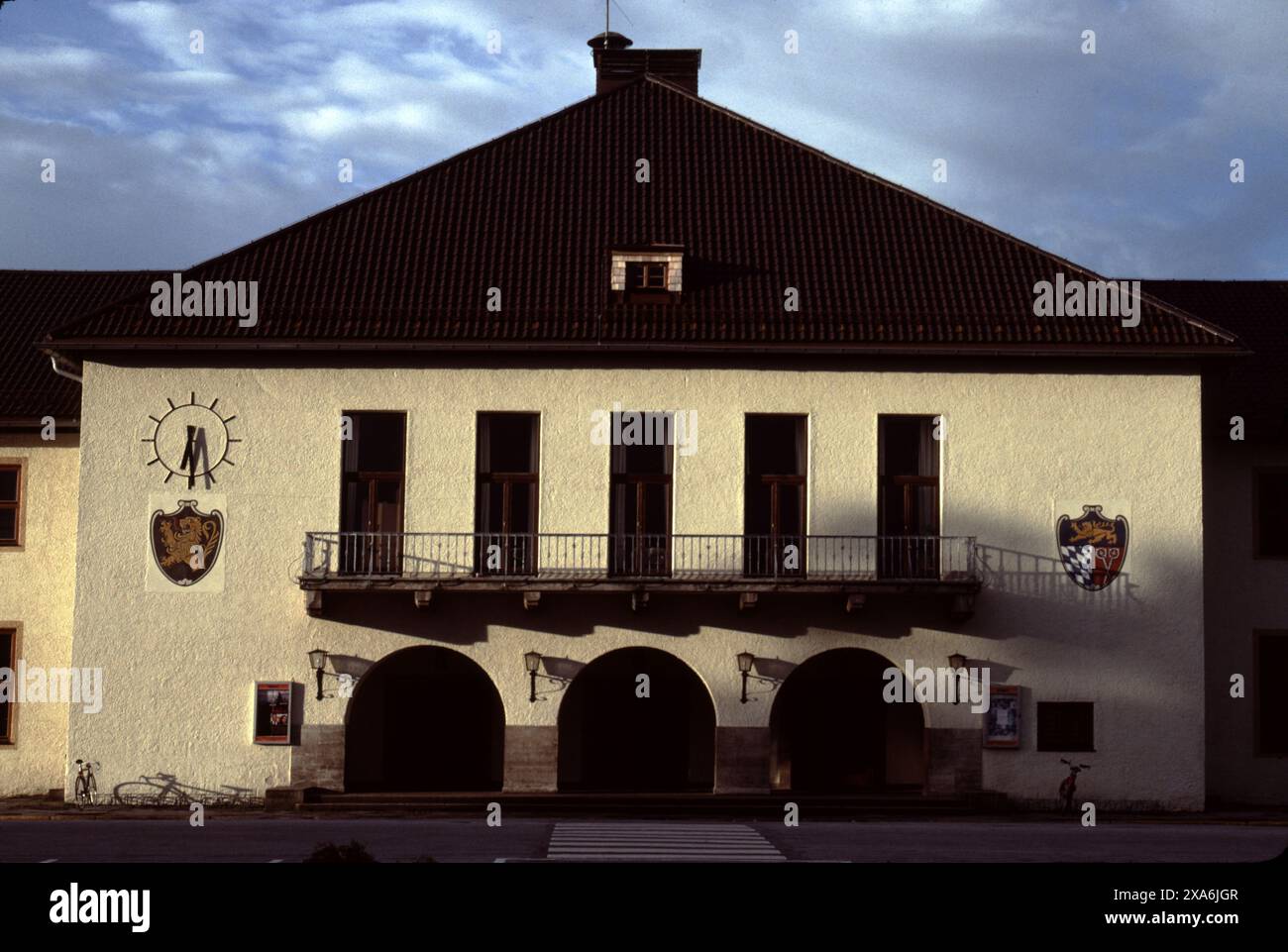 Bad Toelz, Germany. 6/1990. Flint Kaserne. The SS-Junkerschule Bad Tölz ...