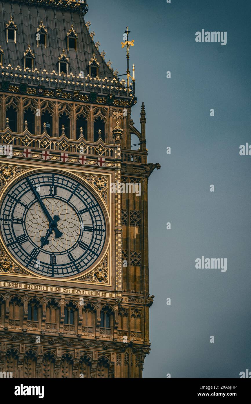 Westminster Station and Big Ben Stock Photo - Alamy