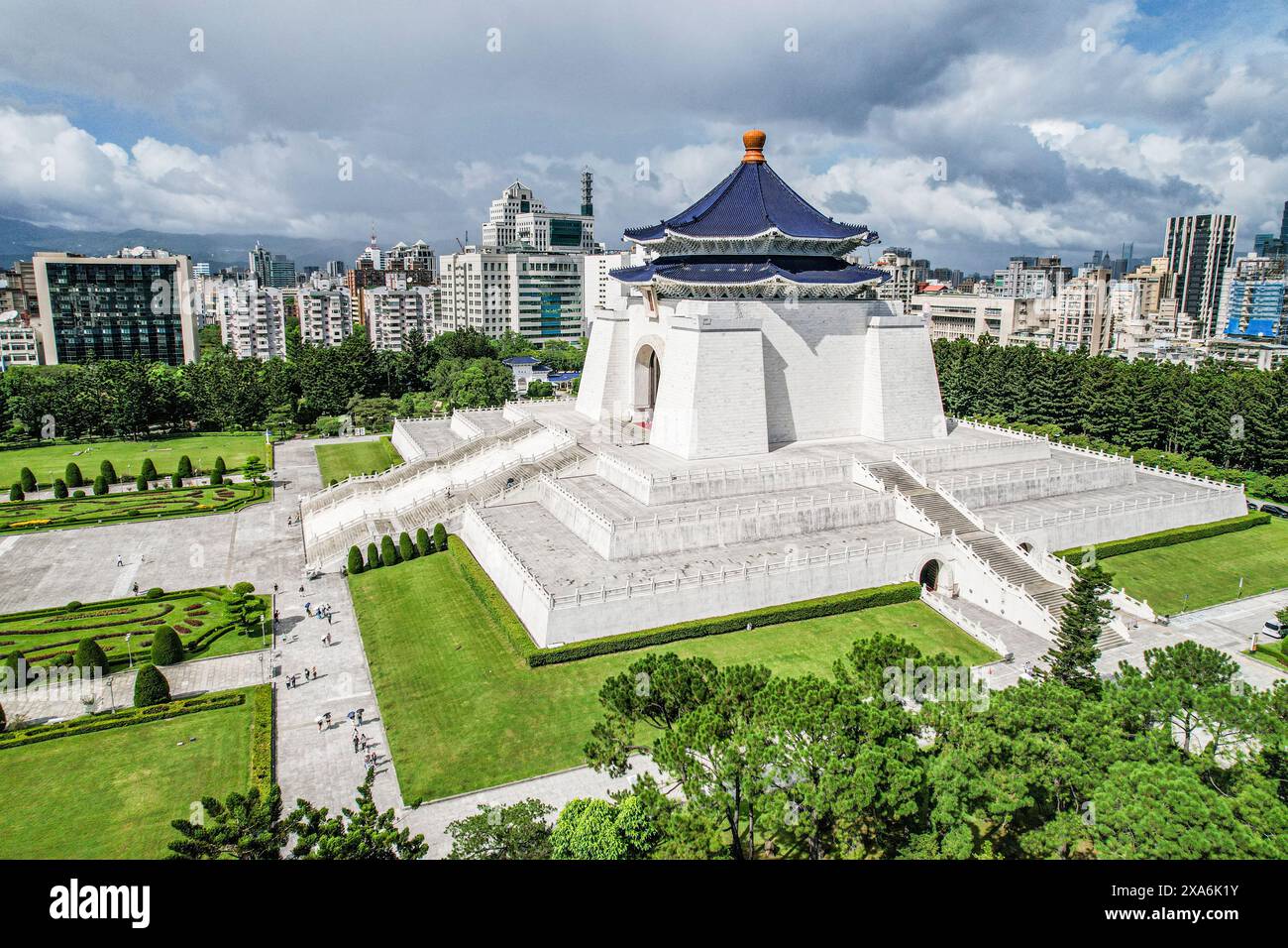 Aerial view chiang kai shek hi-res stock photography and images - Alamy