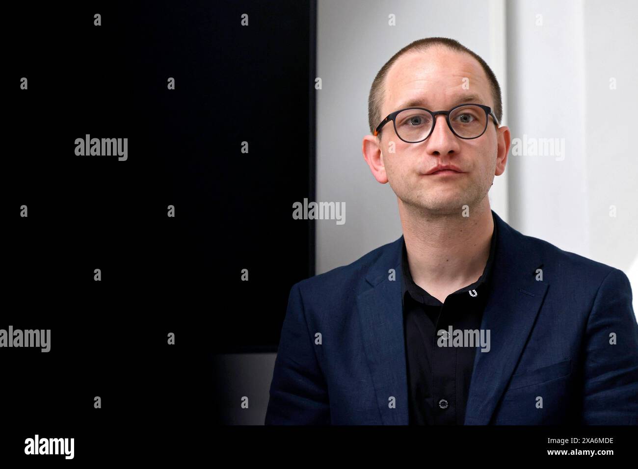 Historiker und Pädagoge Dr. Markus Thulin beim Pressetermin zur ...