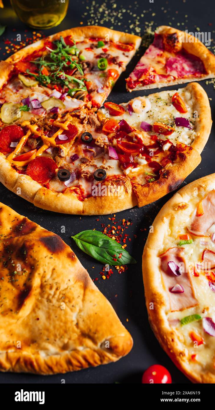 Two one pizza hi-res stock photography and images - Alamy