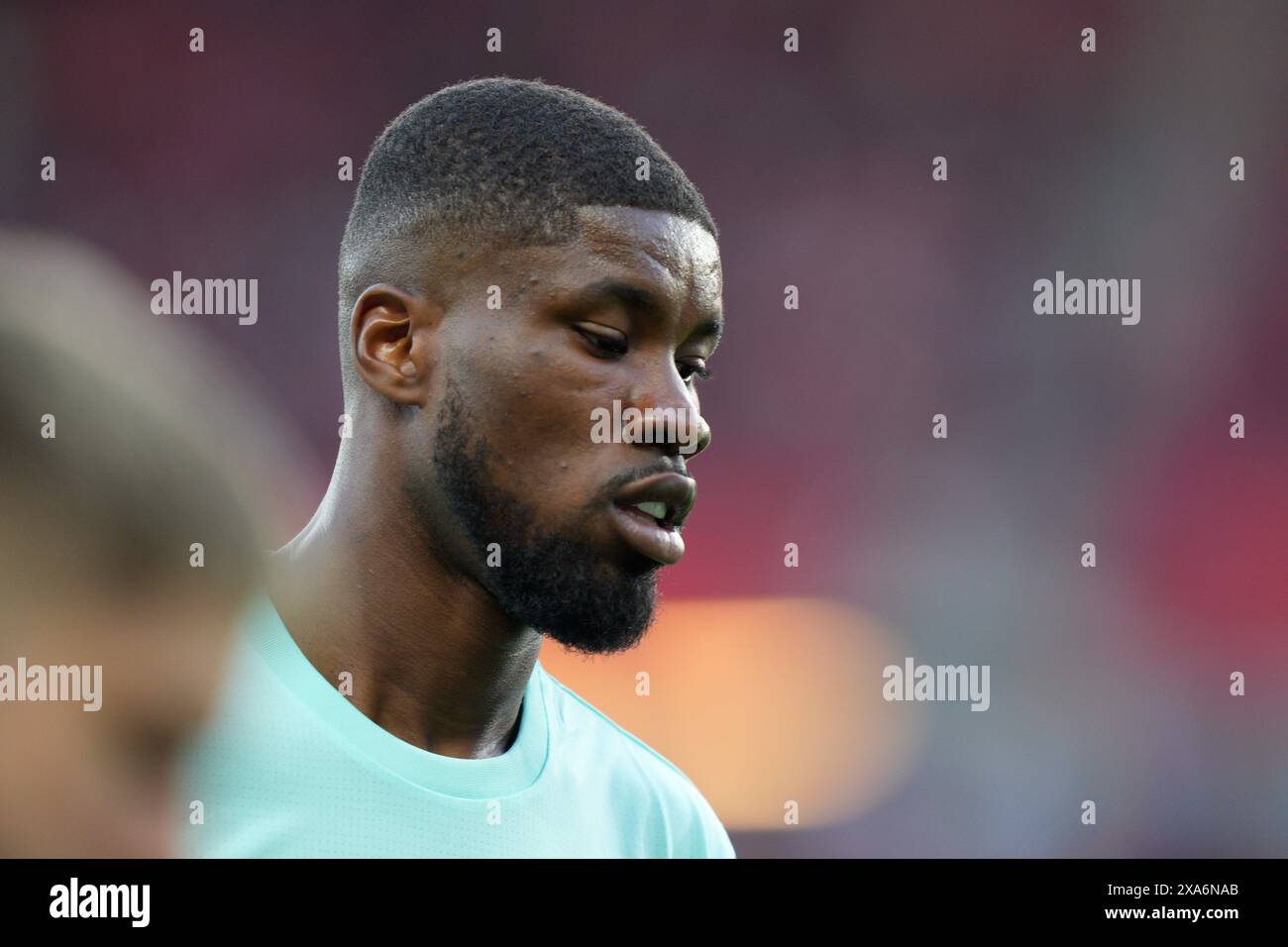 Vienna, Vienna. 04th June, 2024. VIENNA, VIENNA - JUNE 4: Kevin Danso ...