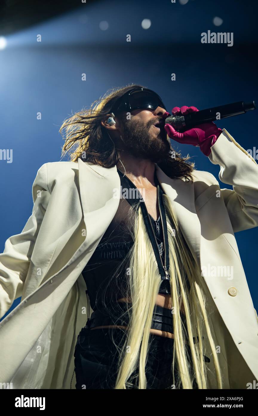 London, United Kingdom. 4th June 2024. Jared Leto's Thirty Seconds to ...