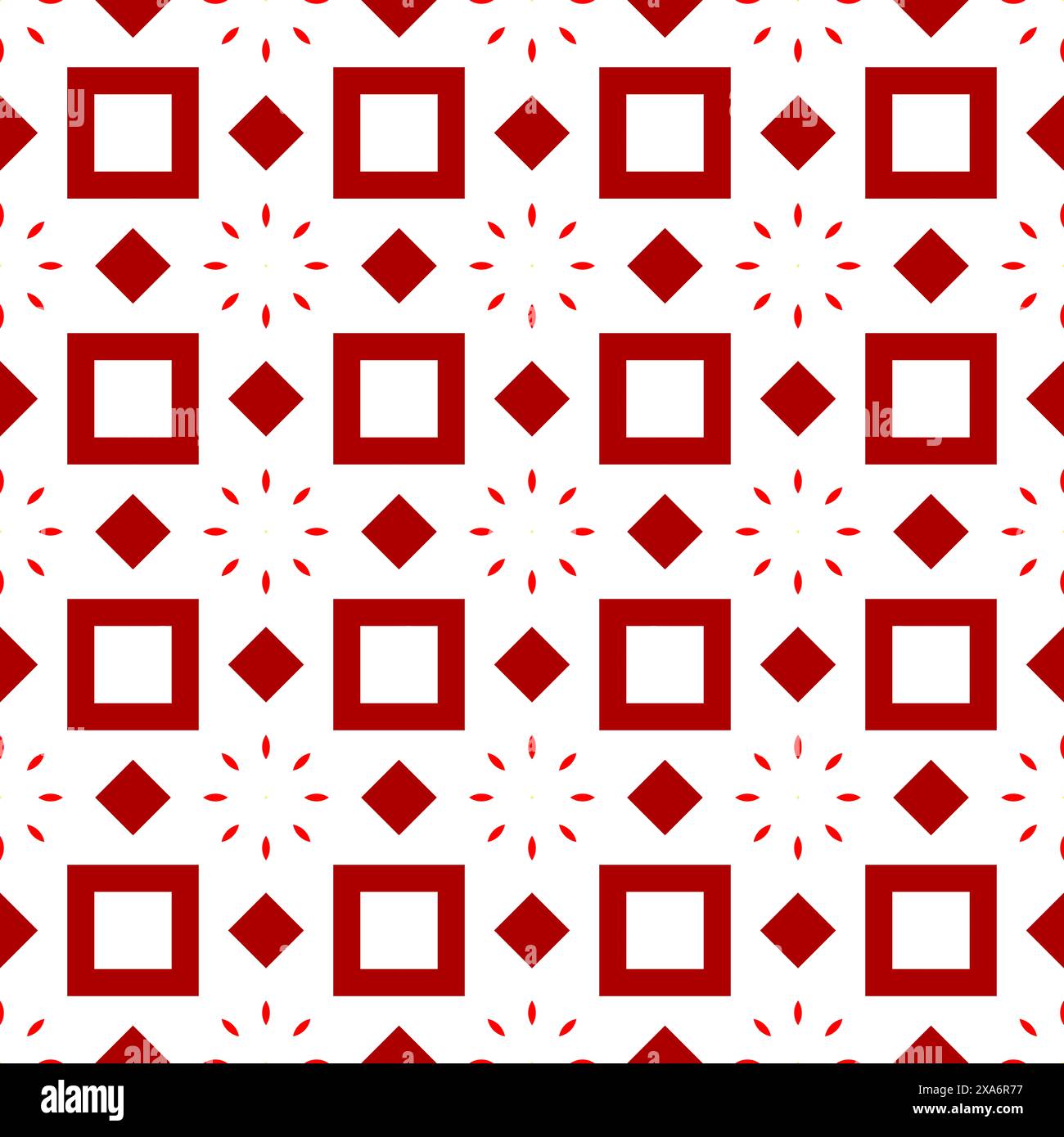 Seamless red white geometric hi-res stock photography and images - Alamy