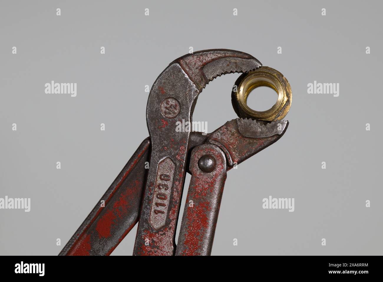 Old pipe wrench hi-res stock photography and images - Alamy