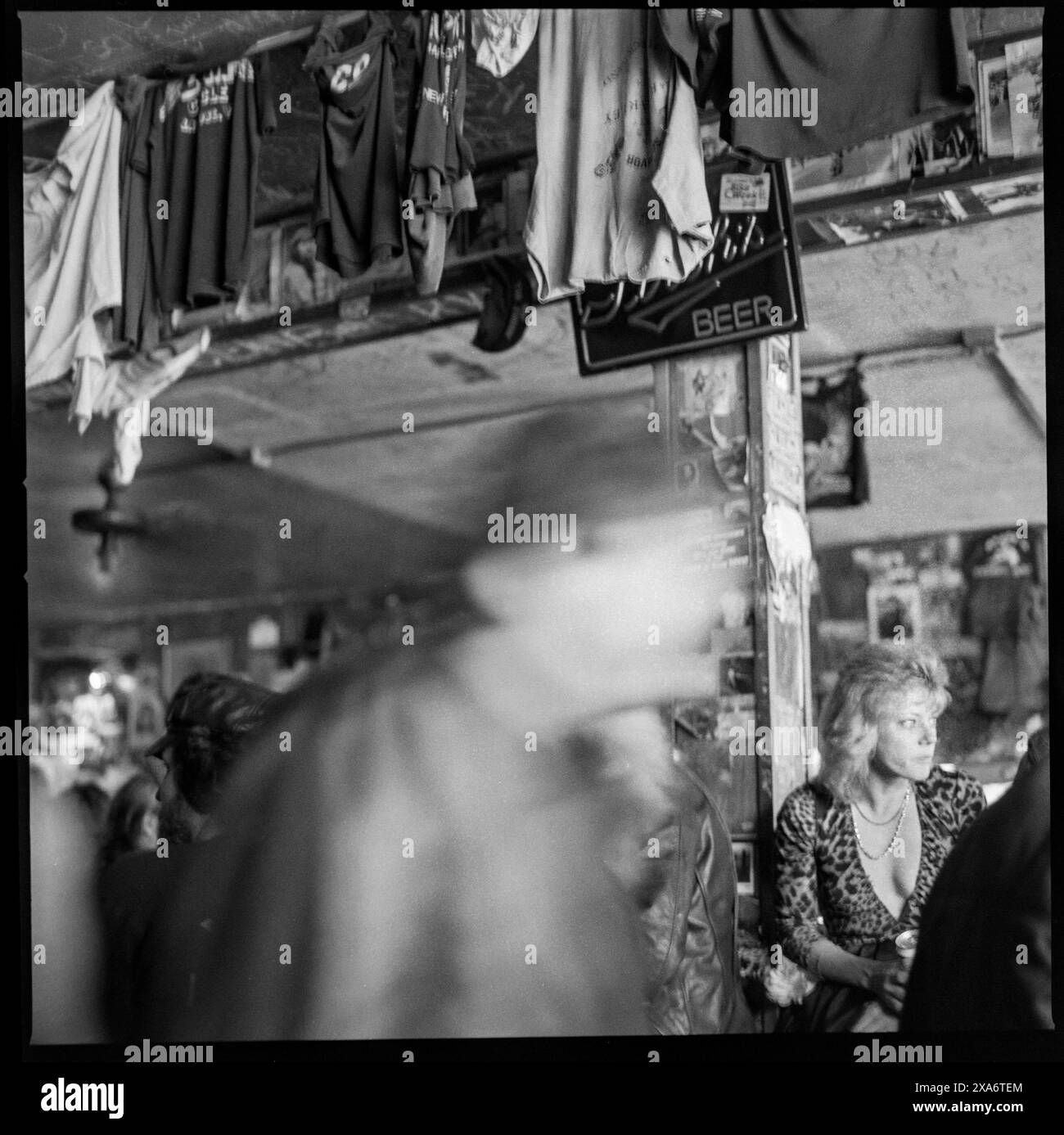 Biker im Boot Hill Saloon während der Daytona Bike Week in Daytona Beach, Florida USA am 15.3. ...