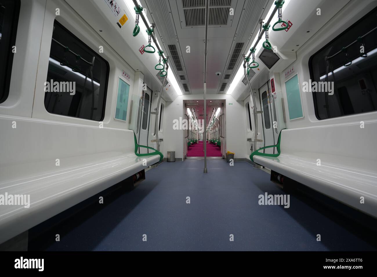 Abuja. 28th May, 2024. Photo taken on May 28, 2024 shows the interior ...