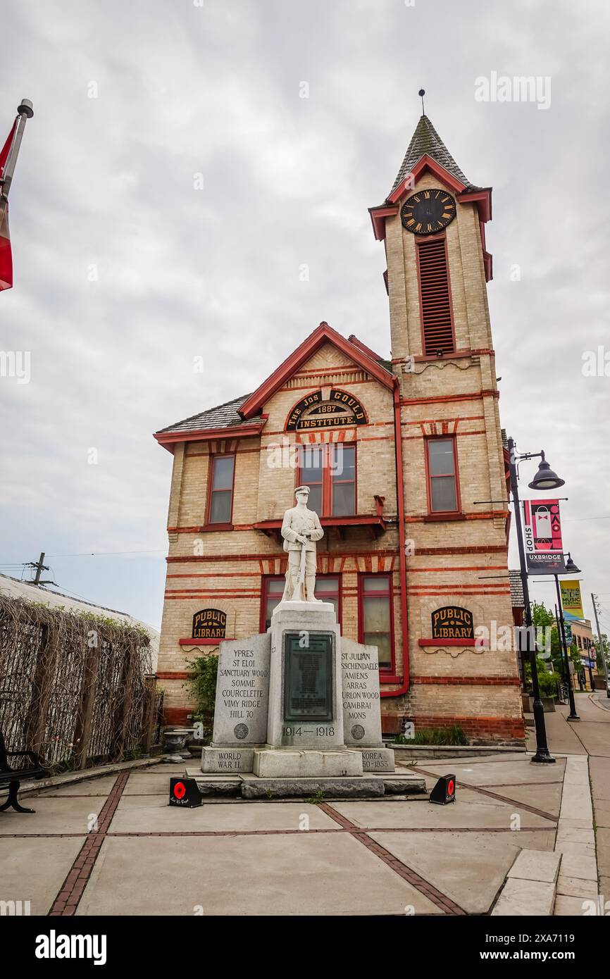 Building uxbridge canada hi-res stock photography and images - Alamy