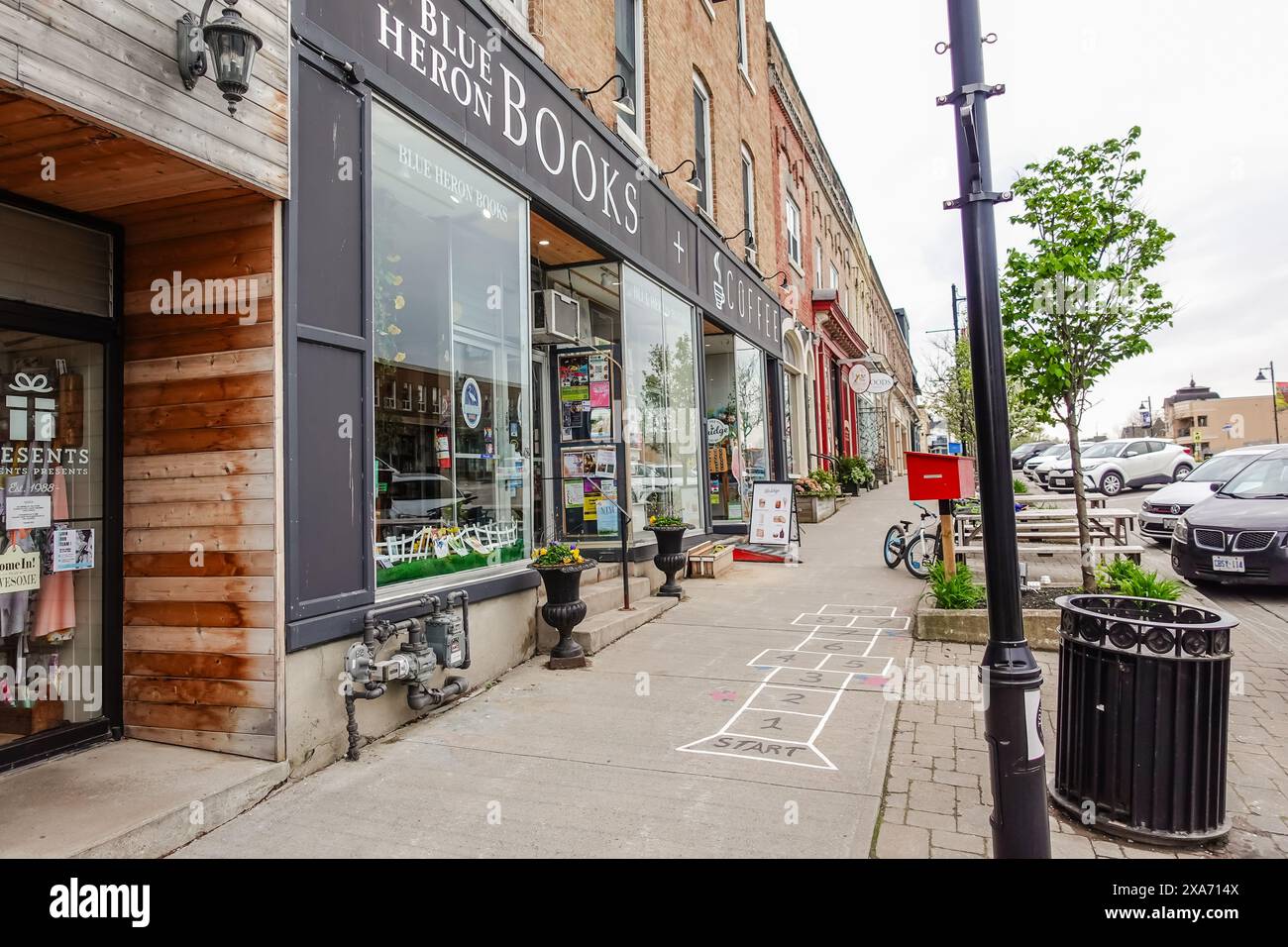 street of Uxbridge Ontario Canada Stock Photo - Alamy