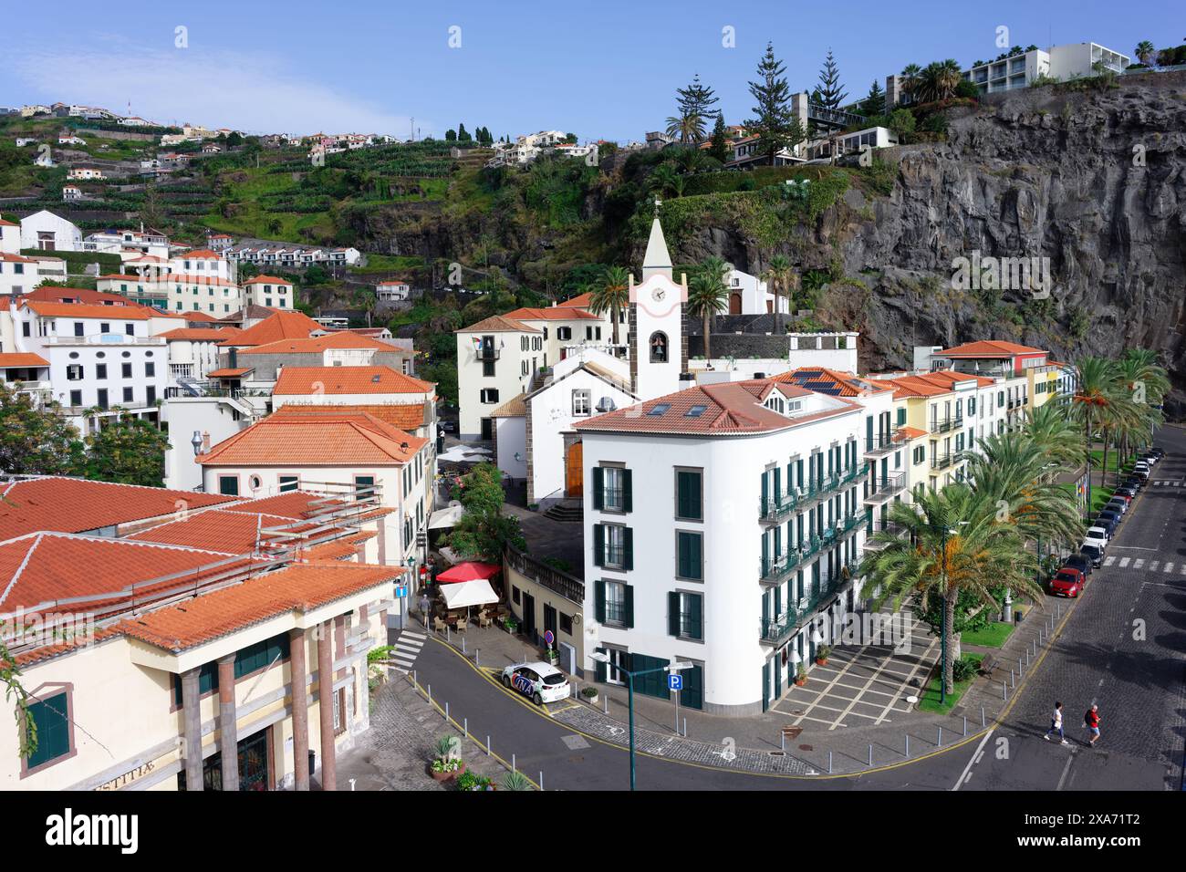 The sunniest place on the island: Ponta do Sol, Madeira, Portugal Stock ...