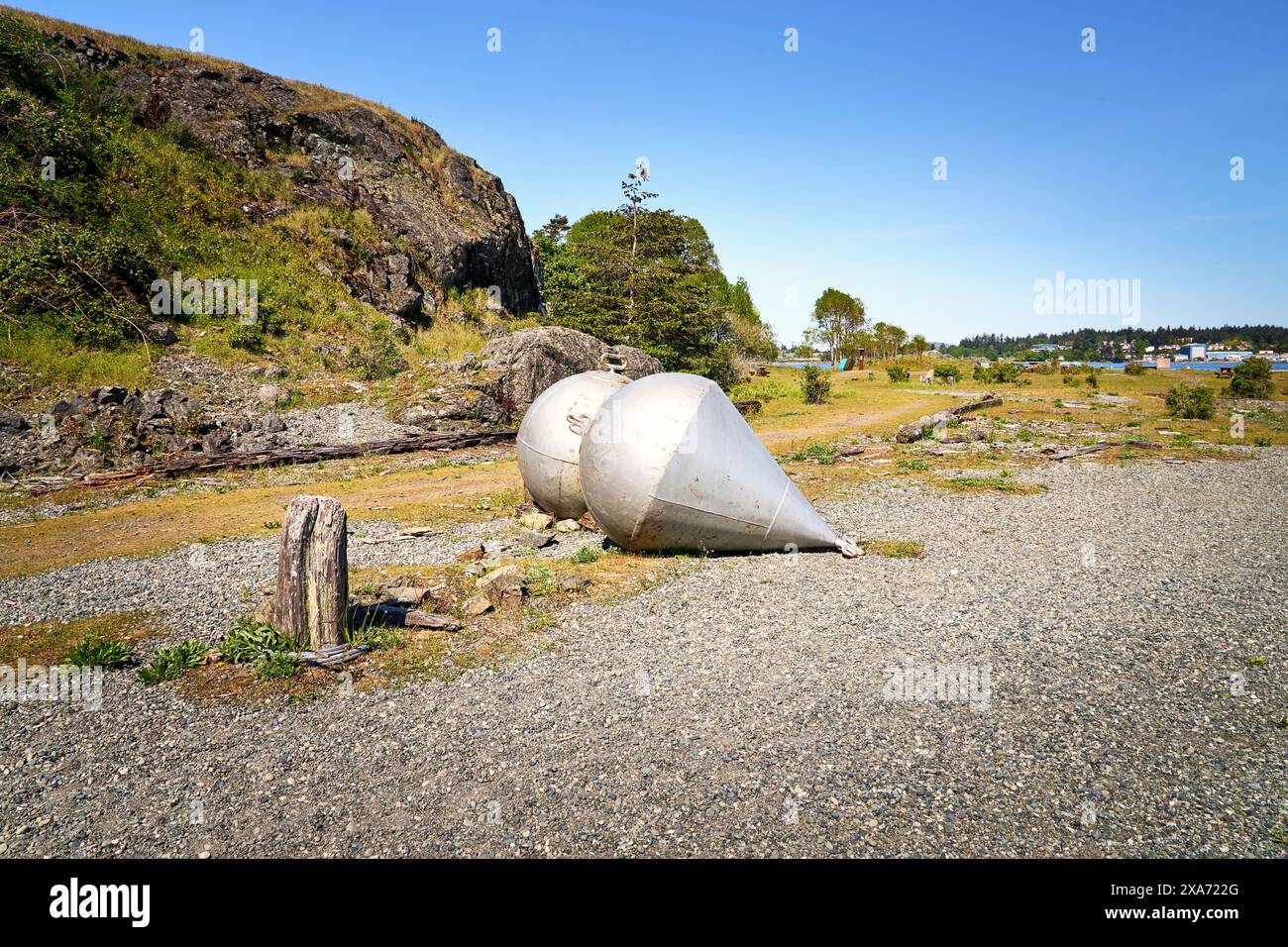 Floating devices from WW2 for steel mesh anti-torpedo and anti ...