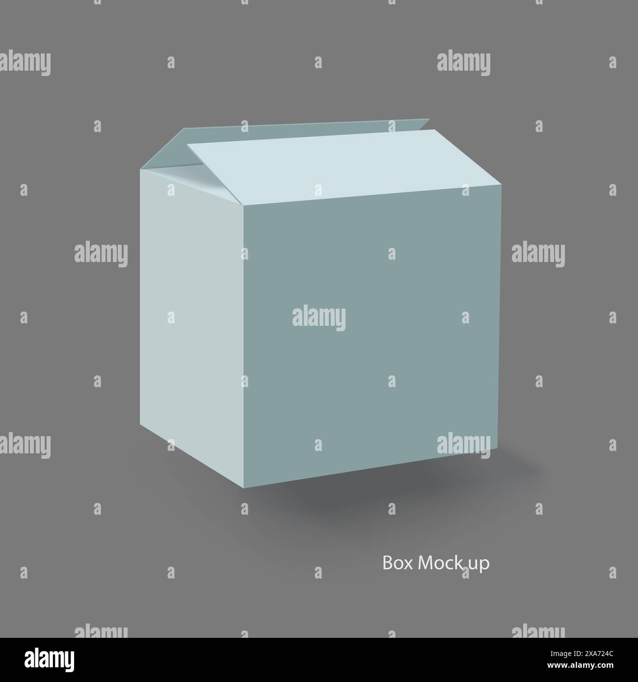 Realistic square box shadow hi-res stock photography and images - Alamy
