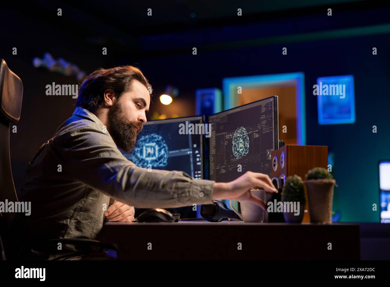 Turing test in artificial intelligence hi-res stock photography and ...