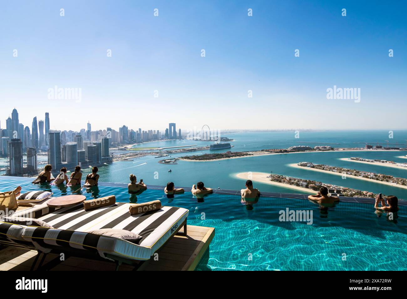 Aura sky pool dubai hi-res stock photography and images - Alamy