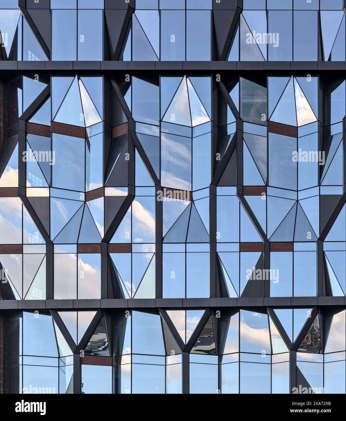 unique reflective glass building (modern architecture reflecting the ...