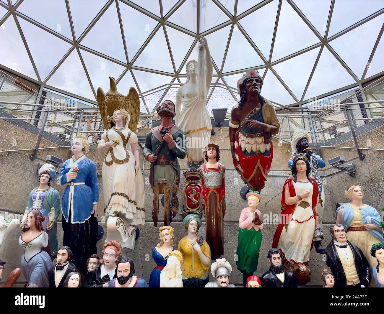 The largest collection of Merchant Navy ship figureheads in the world ...