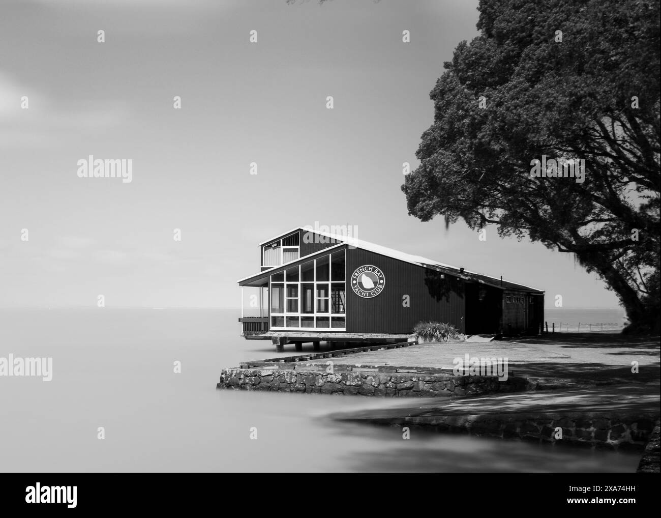 Harbour beach club Black and White Stock Photos & Images - Alamy