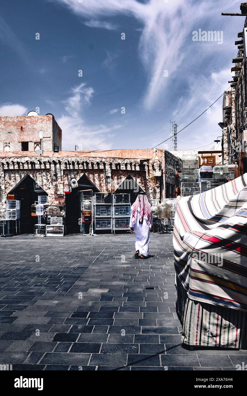 A Traditional market place in Doha, Qatar Stock Photo - Alamy