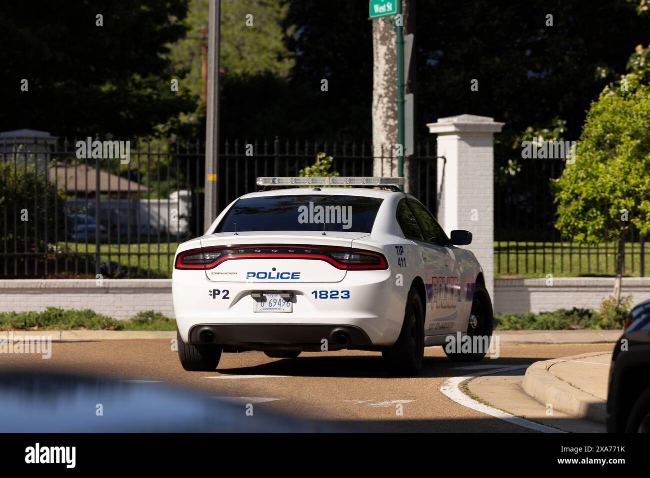 Jackson, Mississippi, USA - April 23, 2024: A City of Jackson Police ...