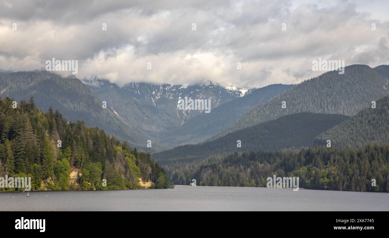 The Capilano River Regional Park in North Vancouver, British Columbia ...