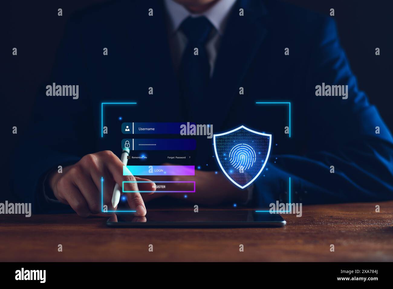 cyber security login. user privacy security and encryption, secure ...