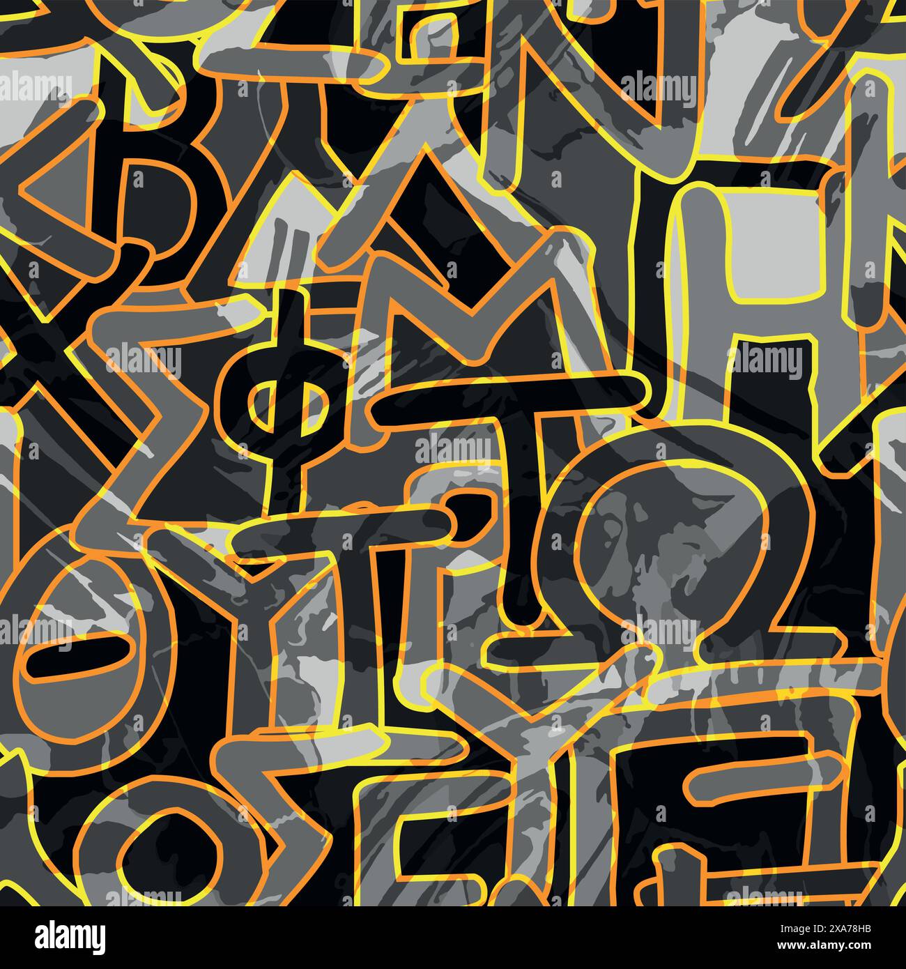 Beautiful ancient greek culture alphabet old type seamless pattern ...