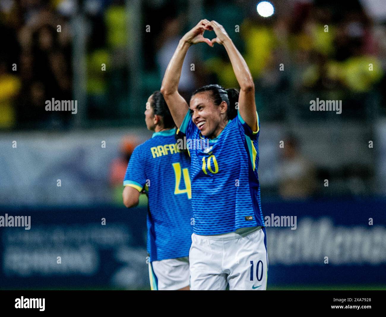 BA - SALVADOR - 06/04/2024 - WOMEN'S FRIENDLY BRAZIL x JAMAICA - Brazil ...