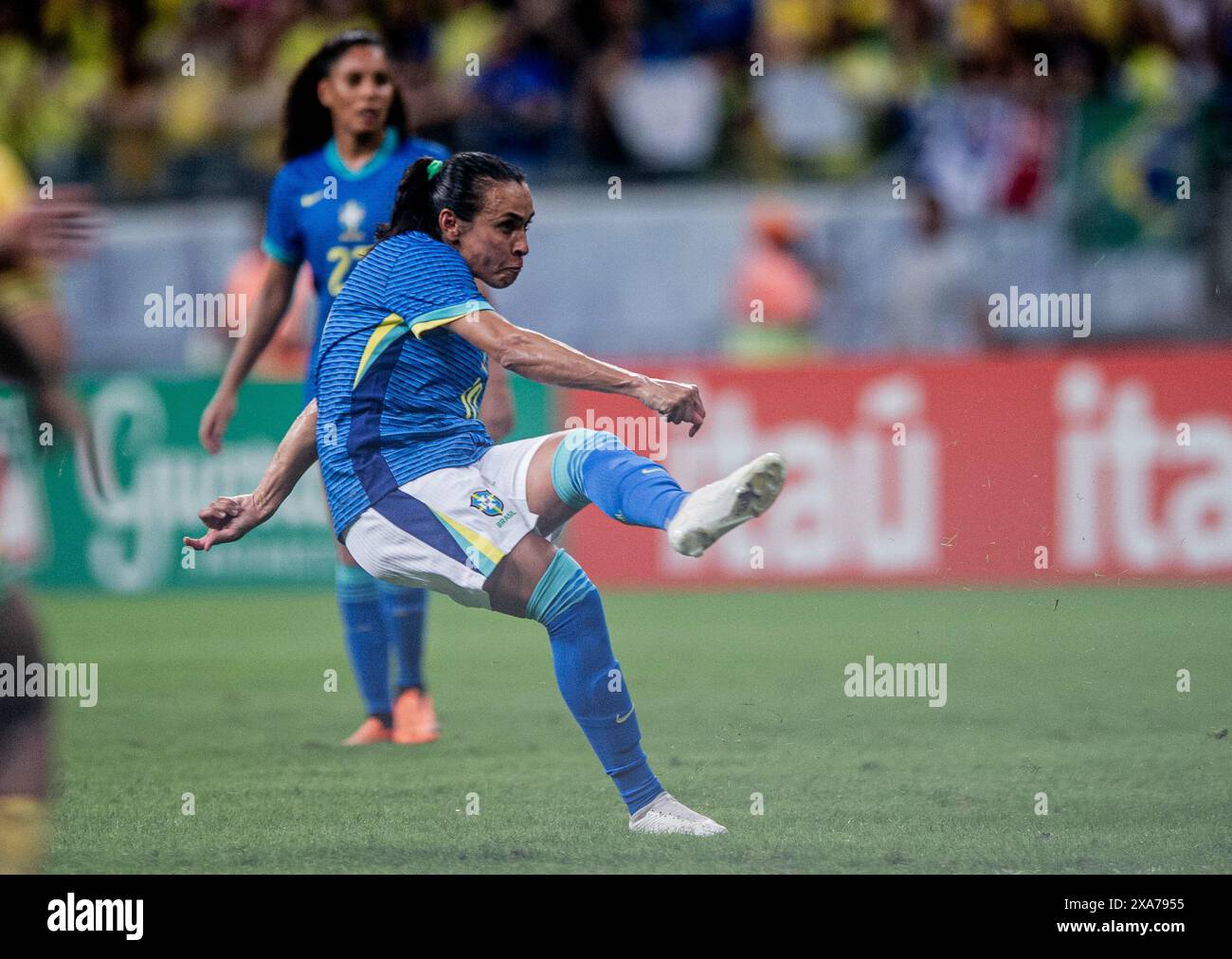 BA - SALVADOR - 06/04/2024 - WOMEN'S FRIENDLY BRAZIL x JAMAICA - Brazil ...