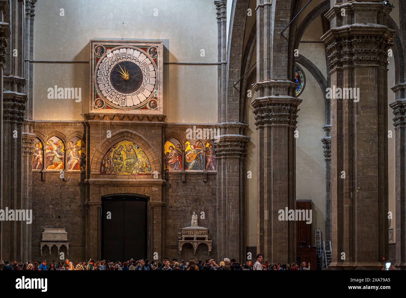 Cathedral of Florence from the inside, Chiesa di San Carlo dei Lombardi ...