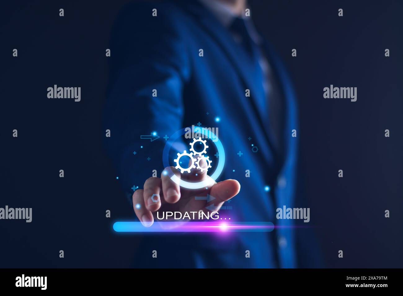 Operating system upgrade concept, installation app and software update ... Operating system upgrade concept, installation app and software update ...