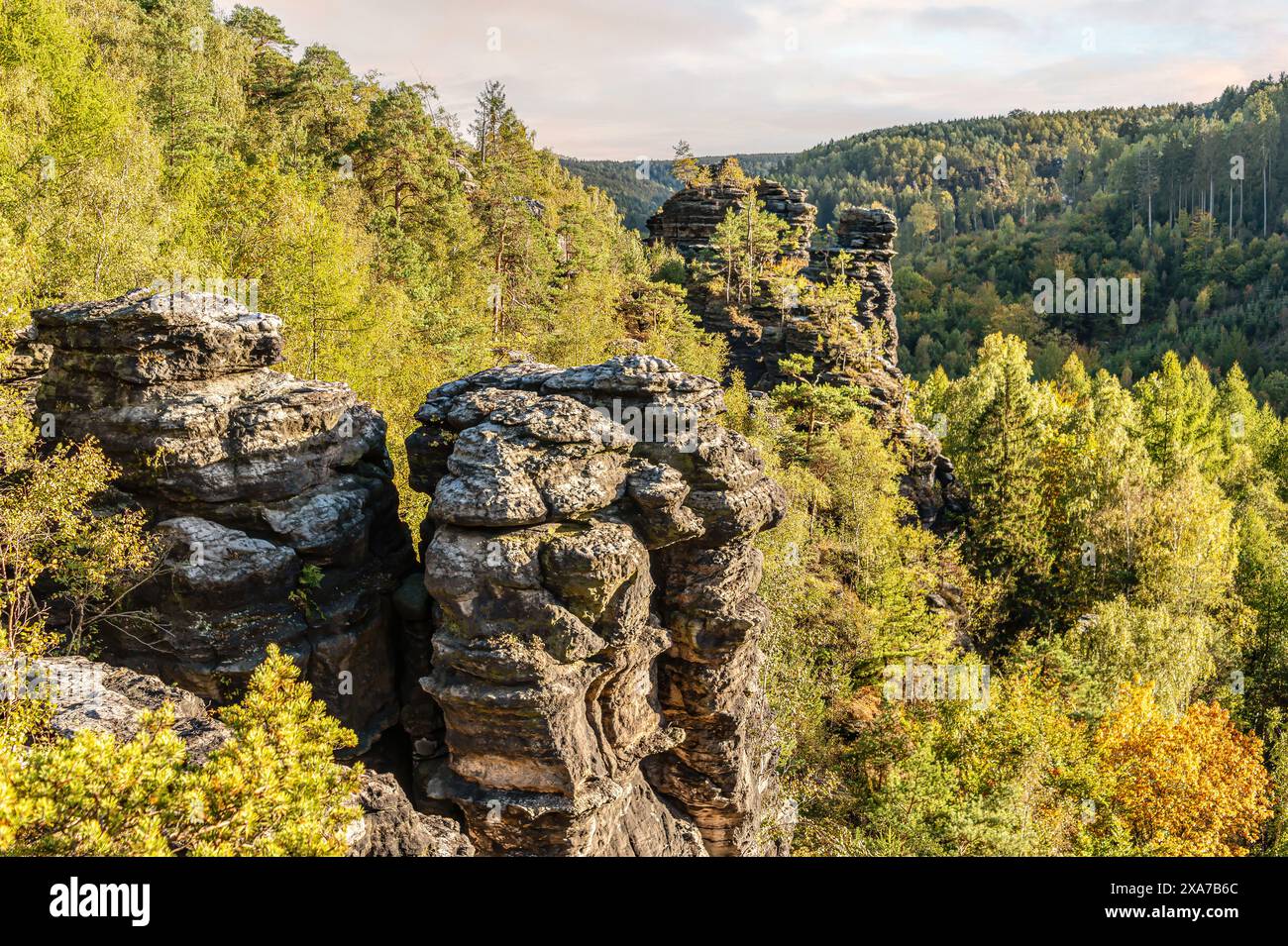 View from Kaiser Wilhelm Fortress near the Hercules Pillars to the ...