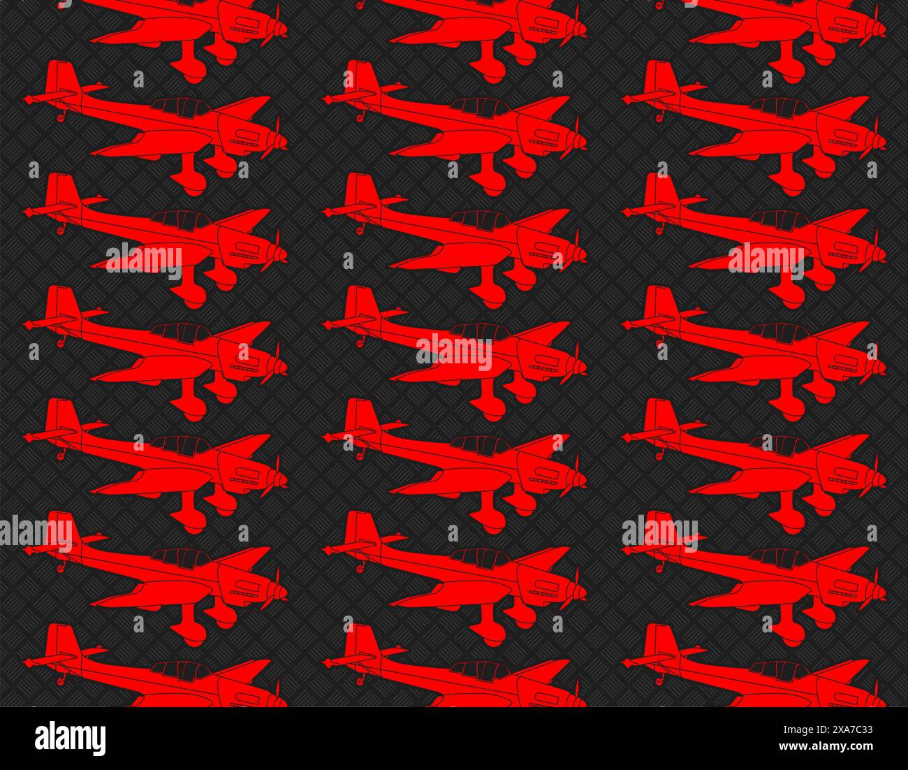 Vintage red Military bombardier set collage with grey metal geometric ...