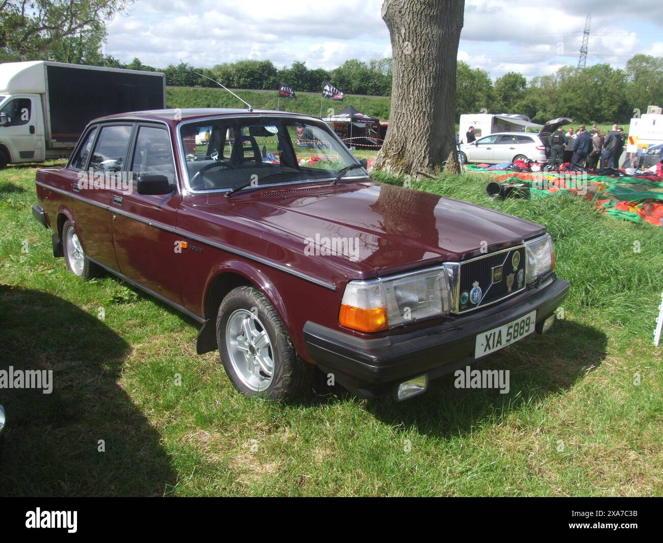 Volvo 240 at Magheragall Country Fair Stock Photo - Alamy