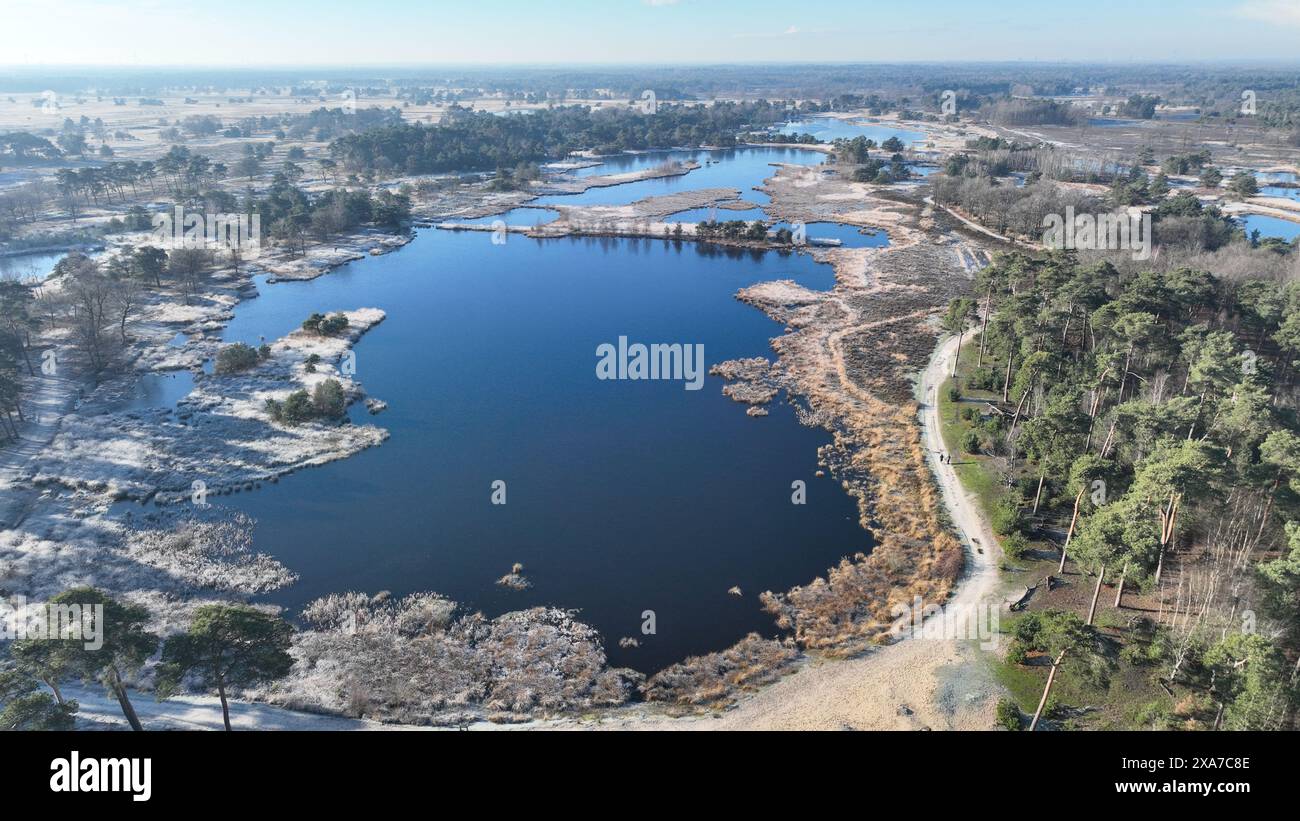 Birds eye view dutch landscape hi-res stock photography and images - Alamy