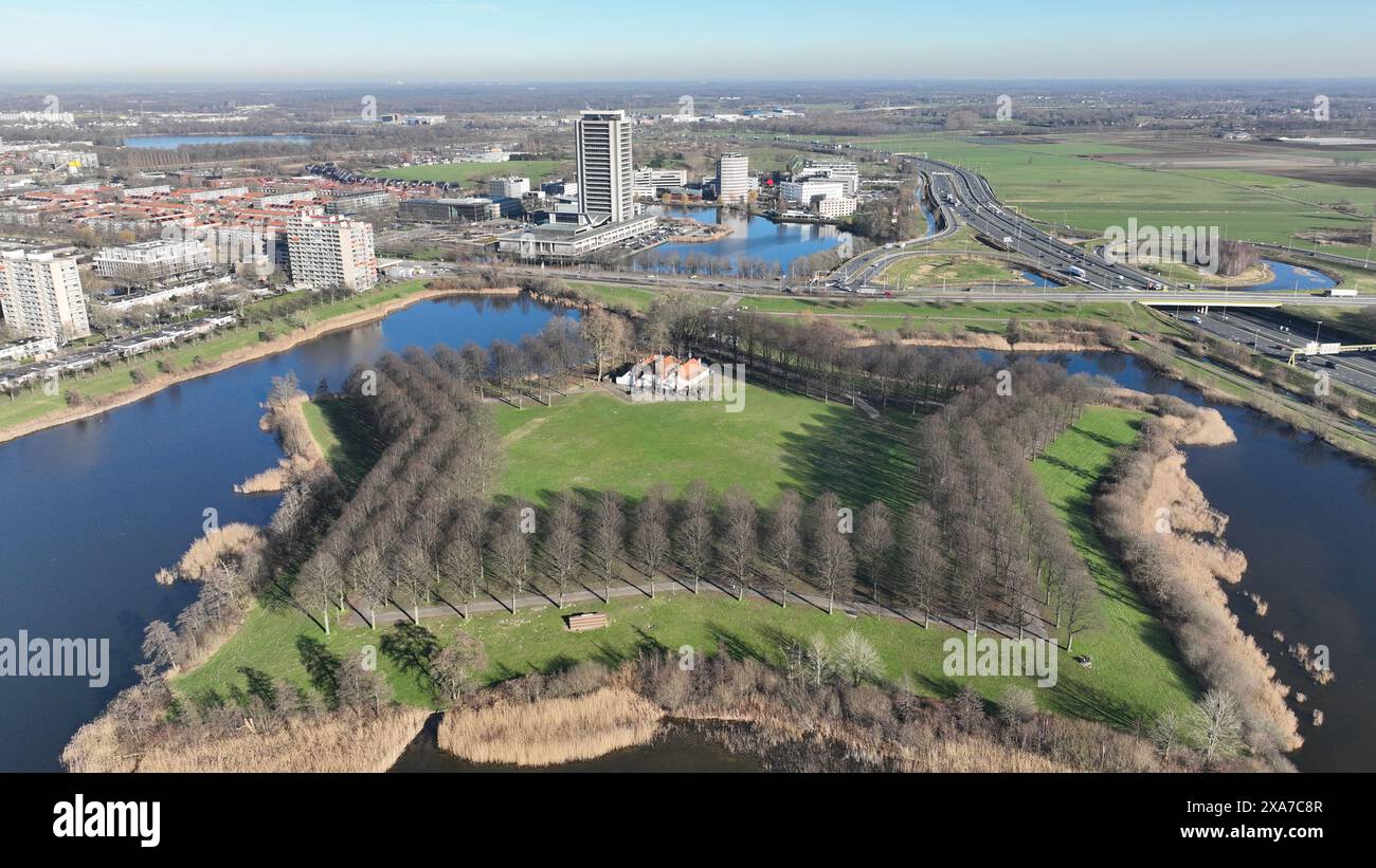 An aerial view of Pettelaar Den Bosch, the Netherlands Stock Photo - Alamy