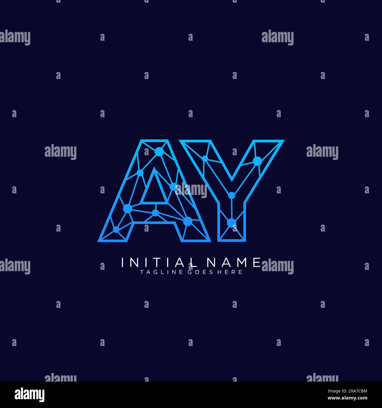 Ay icon logo hi-res stock photography and images - Alamy