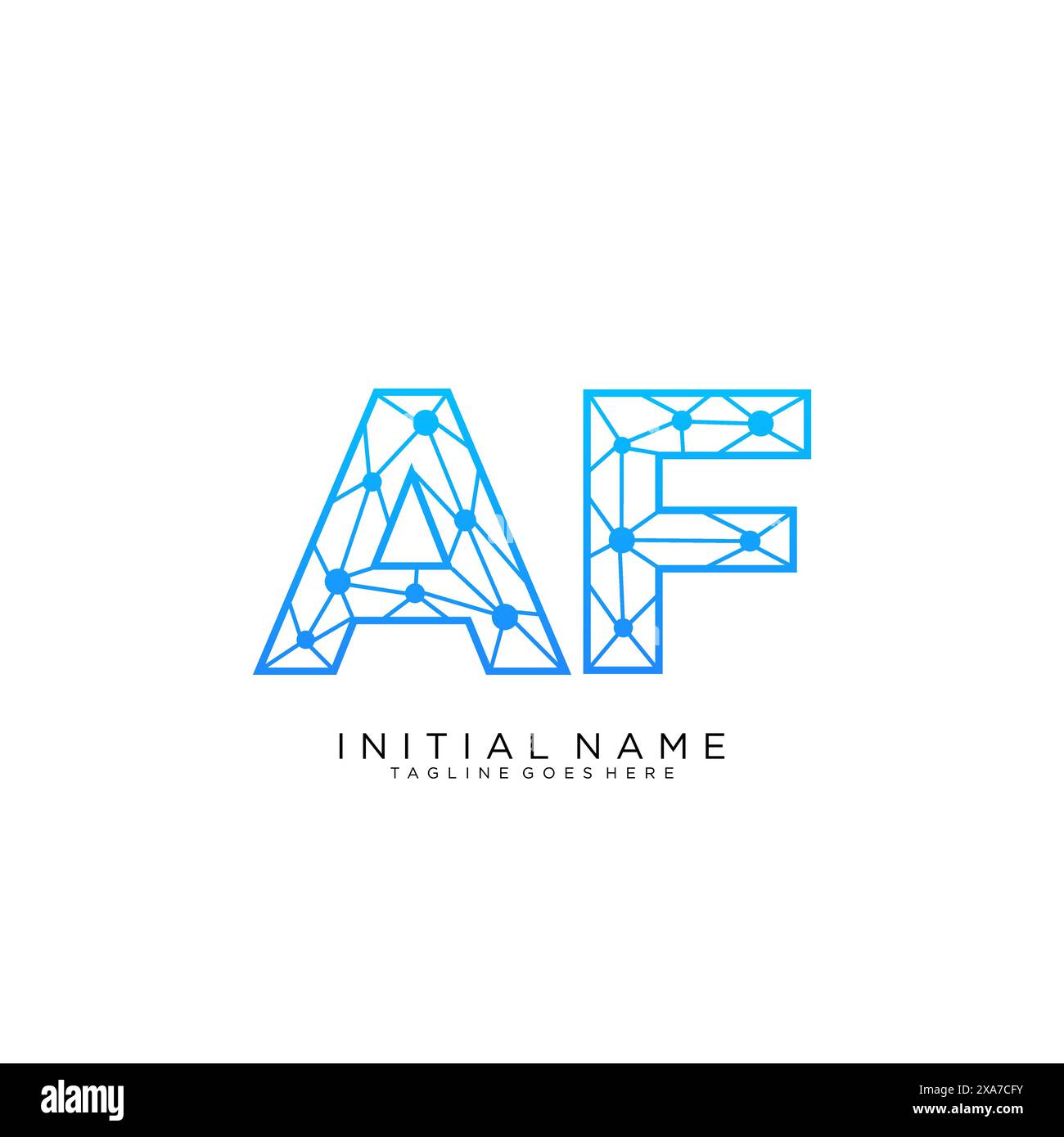 Af tech logo hi-res stock photography and images - Alamy