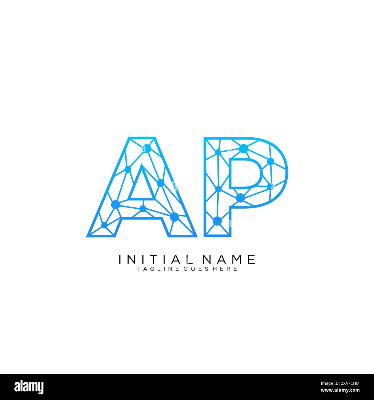 Ap logo design hi-res stock photography and images - Alamy