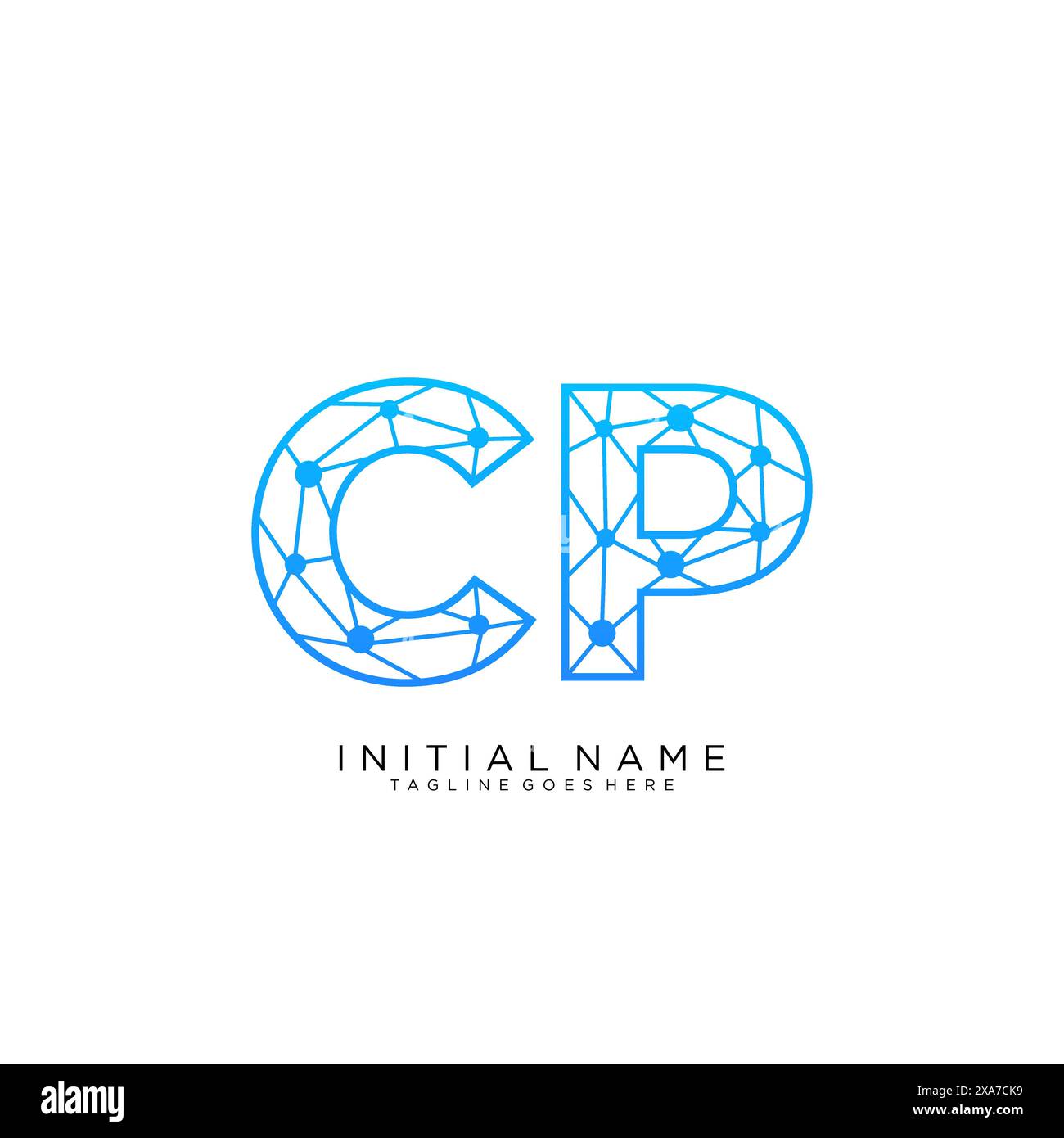 CP tech logo icon design template Stock Vector Image & Art - Alamy