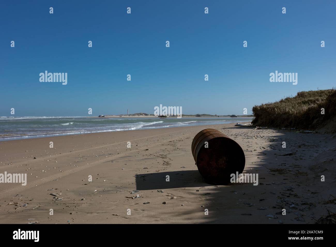 Rusted barrel rests hi-res stock photography and images - Alamy