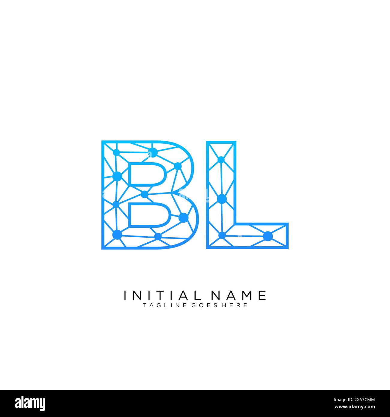 BL tech logo icon design template Stock Vector Image & Art - Alamy